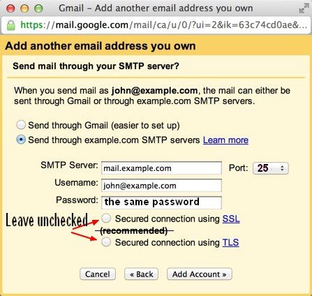 Website Email to GMAIL Setup | Rockbridge Website Design